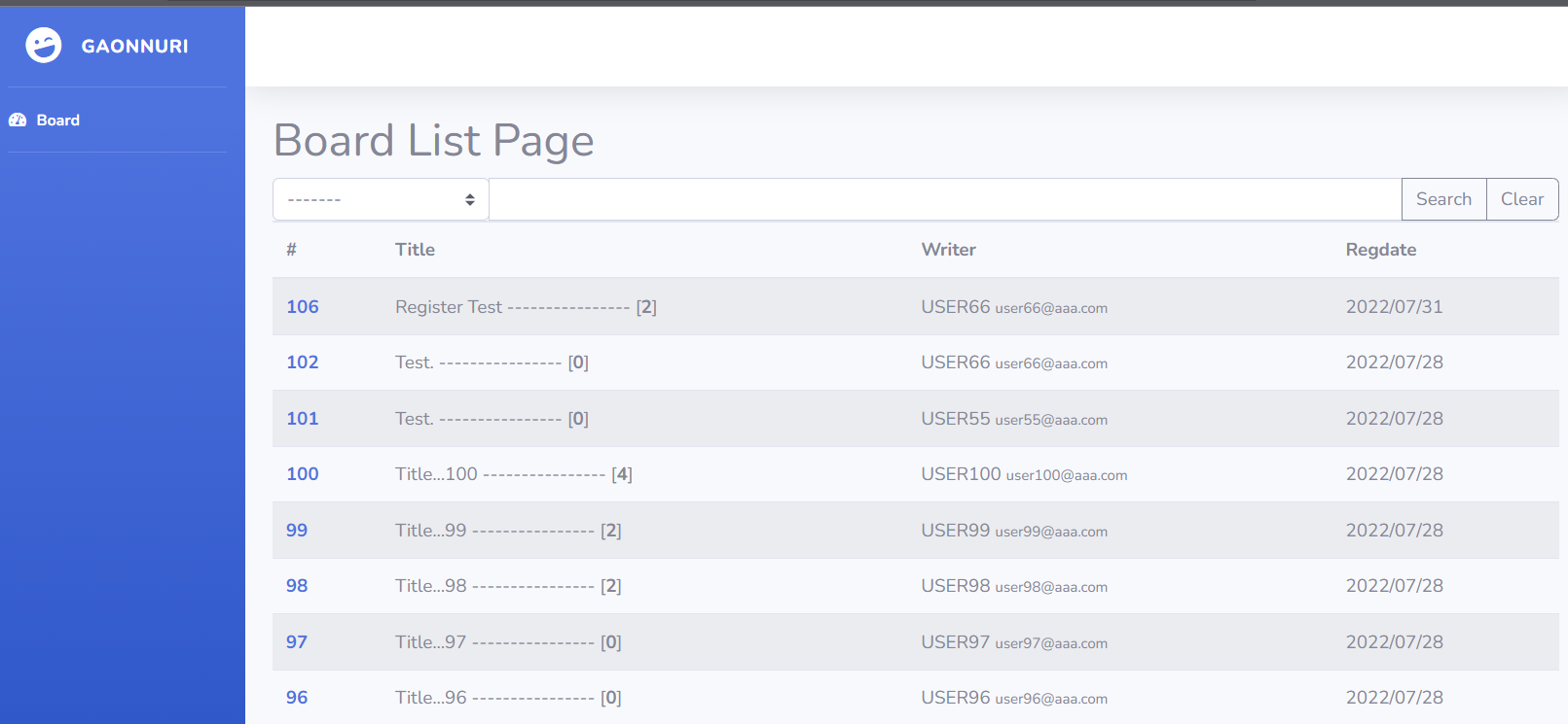 GitHub - swj9707/bbs_demo