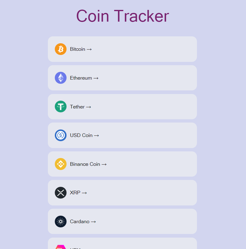 GitHub - swj9707/cointracker