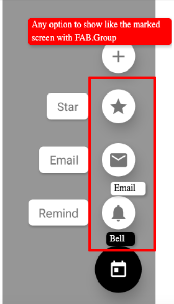 How Can I Align The Label Below The Icon · Issue 122 · Santomegonzalo React Native Floating