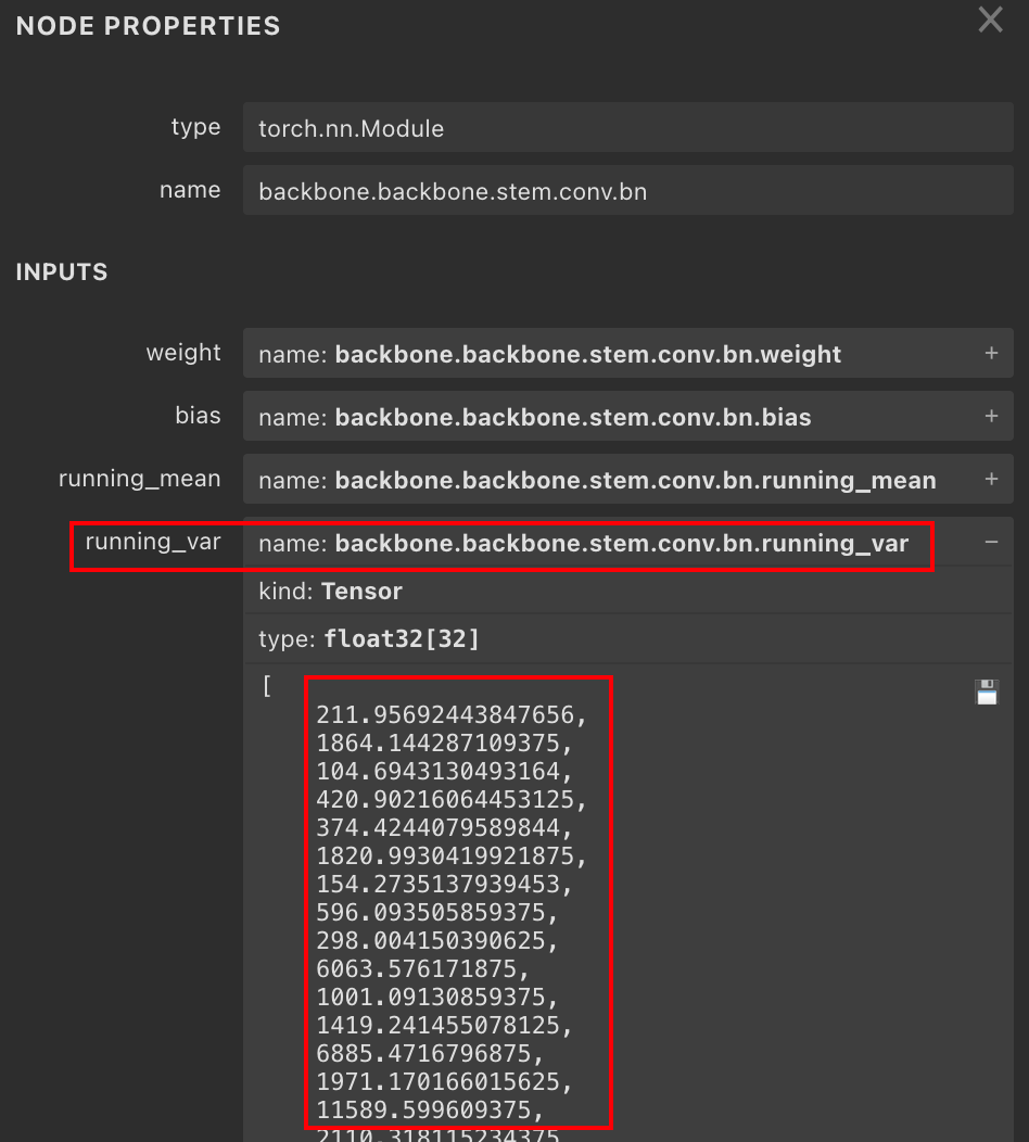 Large running_var in backbone.backbone.stem.conv.bn · Issue #736 ... Large running_var in backbone.backbone.stem.conv.bn · Issue #736 ...