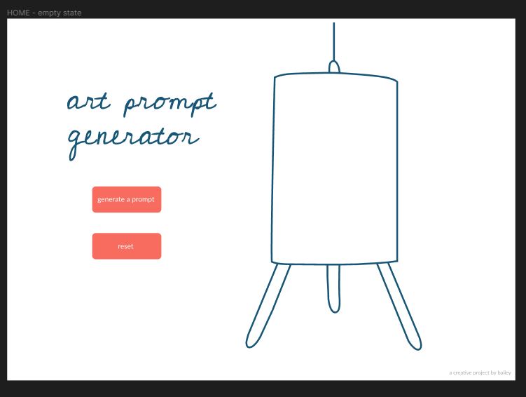 GitHub - BaileyKouw/art-prompt-generator: a little tool to generate art ...