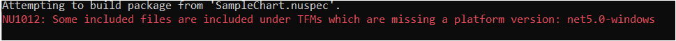 Issues While Packing Custom Nuget Package By Using Nuget Exe V591