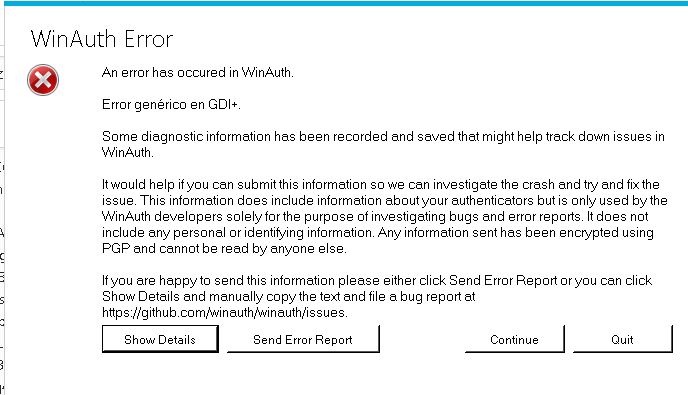 Venezuela español ayuda no puedo pedir mi coode steam. · Issue #608 · winauth/winauth · GitHub
