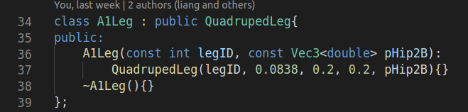关于unitreeLeg.h的调用问题 · Issue #11 · unitreerobotics/unitree_guide · GitHub