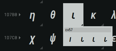 Math Alphanum Sans Serif Greek Chi still has serif forms in 25.1.0 · Issue #1861 · be5invis ...