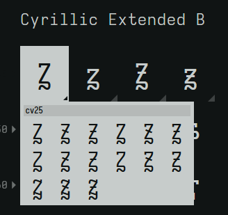 Three Extended Cyrillic slab/variant issues · Issue #1896 · be5invis ...
