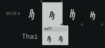 Italic Cyrillic Small Pe with Middle Hook (`U+04A7`) doesn't follow ...
