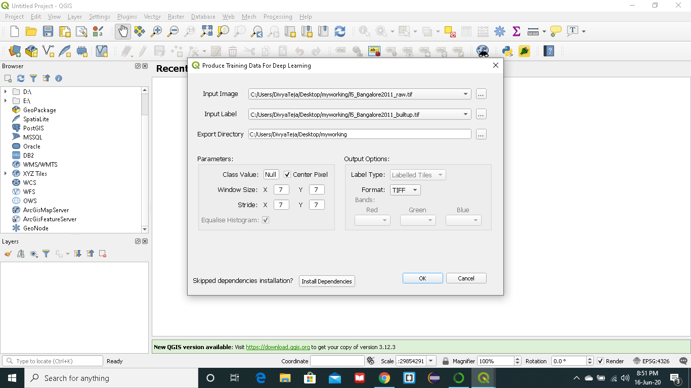 NameError: name 'raster' is not defined · Issue #6 · PratyushTripathy/QGIS-Plugin-Produce ...