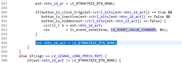 lv_btnmatrix : hidden button fires event · Issue #1572 · lvgl/lvgl · GitHub