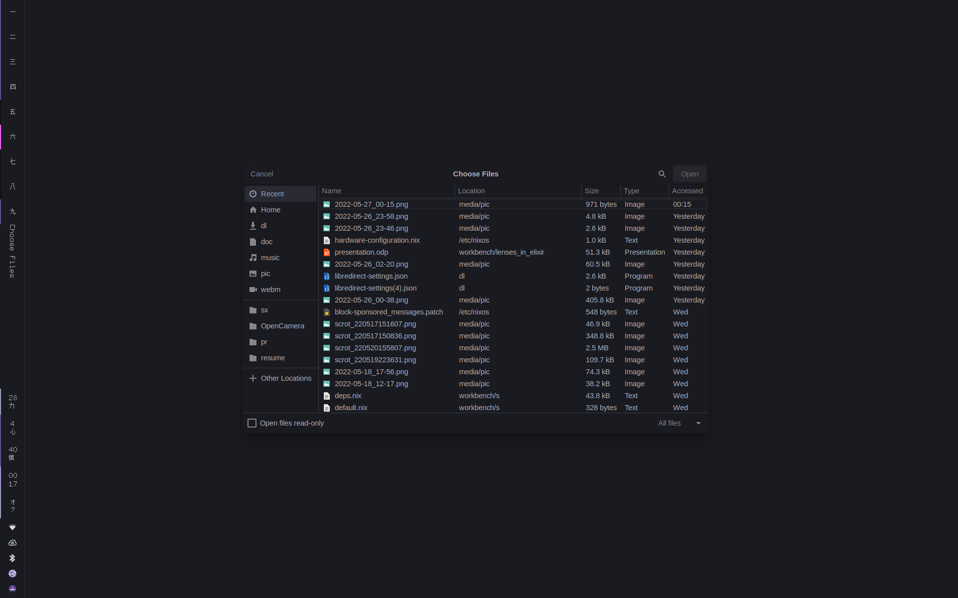 Use xdg-desktop-portal-gtk provided file-chooser dialog · Issue #2628 ...
