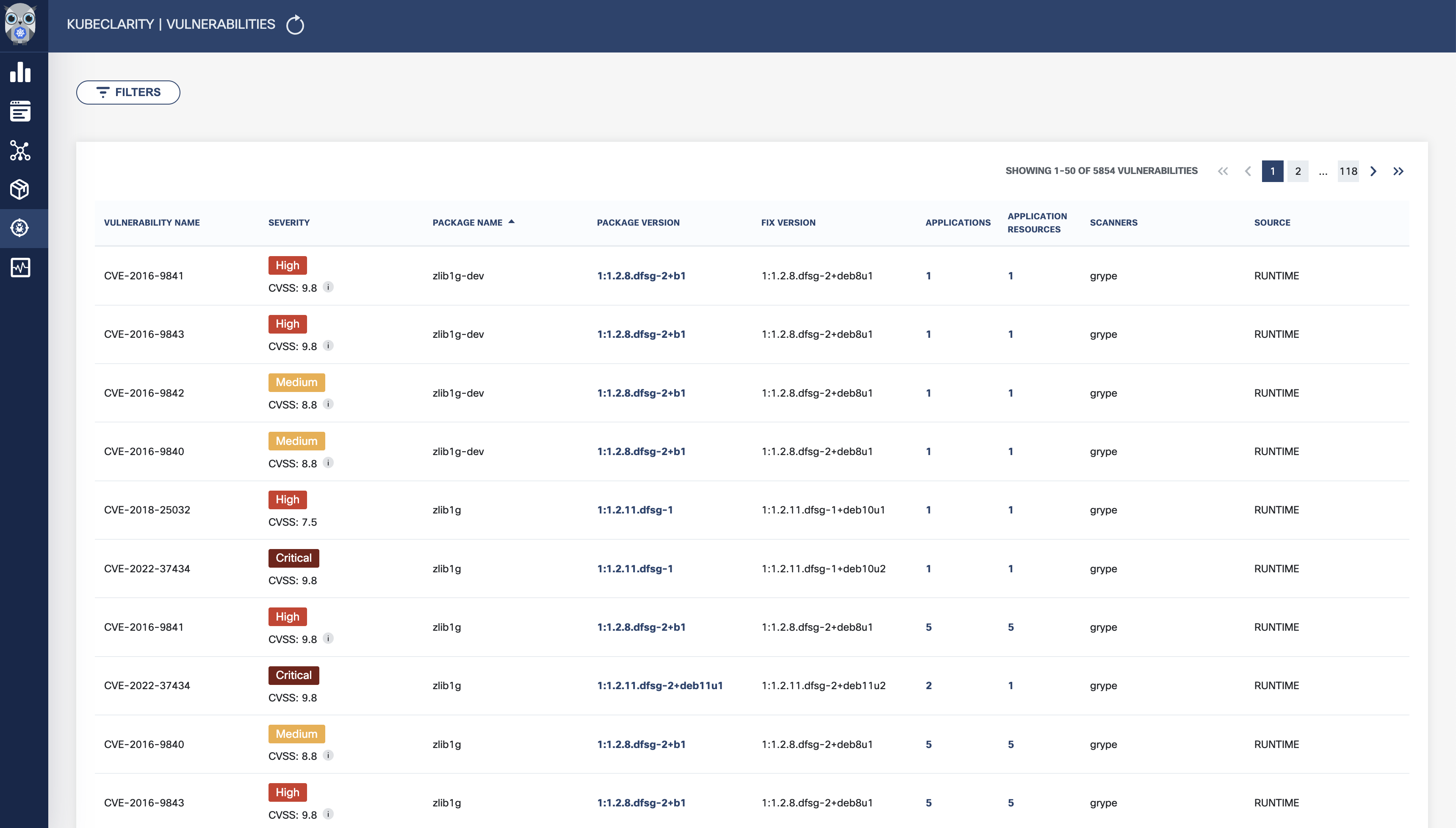 Uiux Enhancements In Vulnerabilities Page Make Scanners Column Sortable · Issue 337 