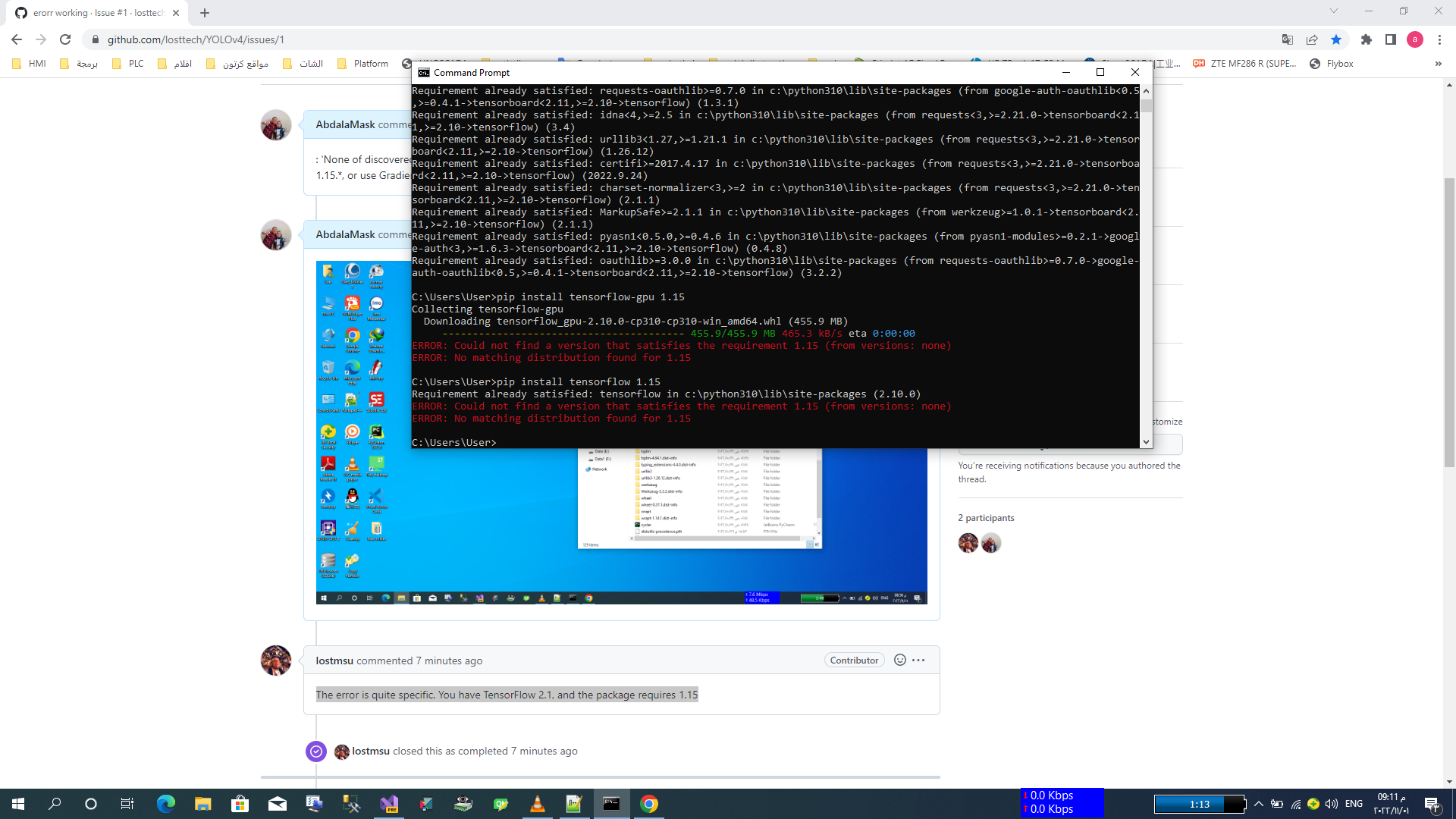 erorr working · Issue #1 · losttech/YOLOv4 · GitHub