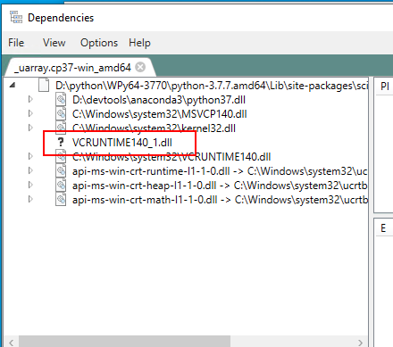 cannot import scipy with WinPython 2020-01 on Windows 10 · Issue #828 · winpython/winpython · GitHub