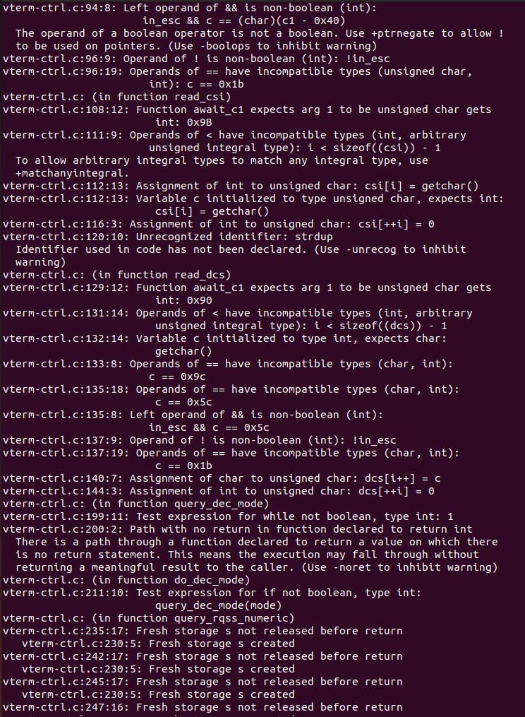 Warnings in vterm-ctrl.c · Issue #5297 · vim/vim · GitHub