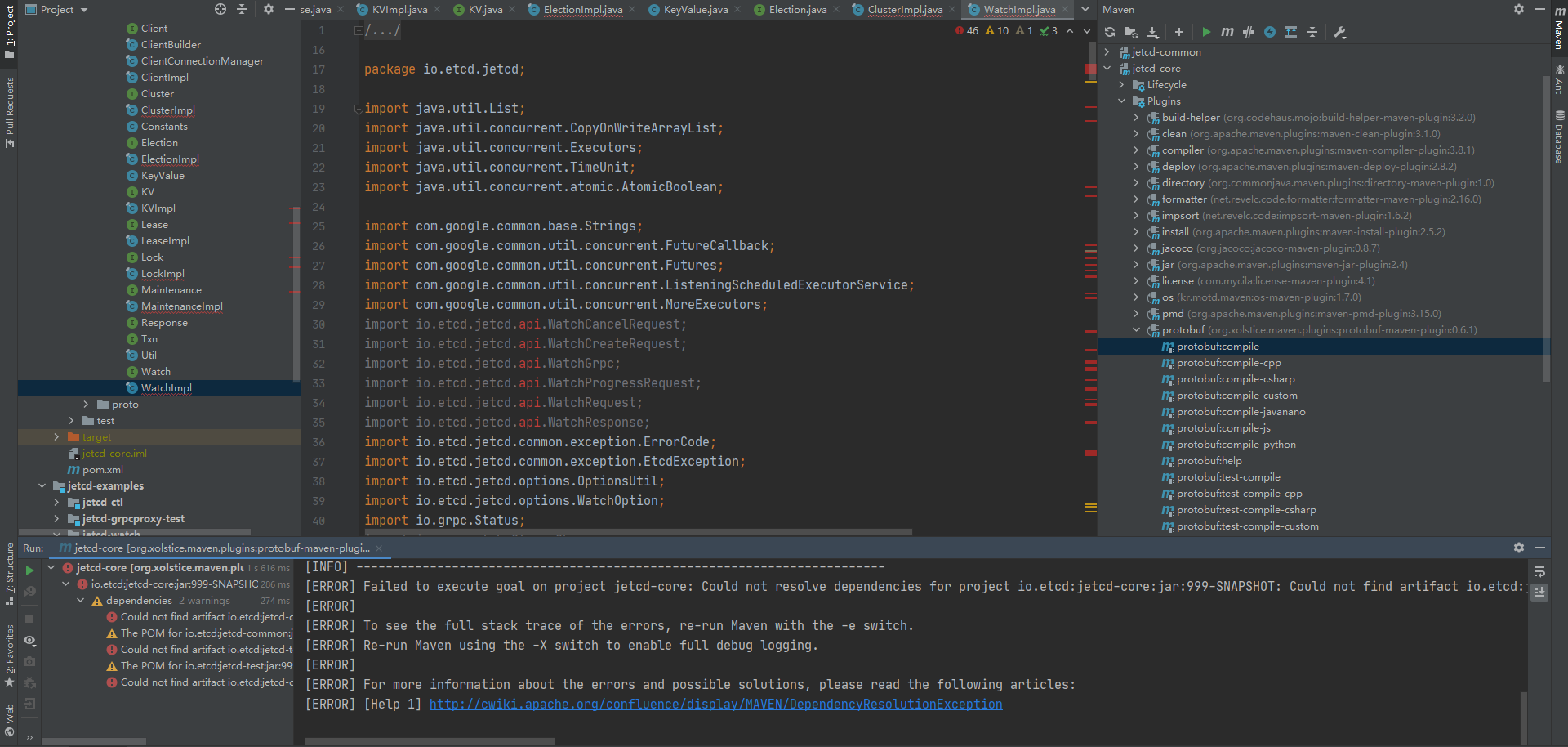 refreshToken failed · Issue #992 · etcd-io/jetcd · GitHub