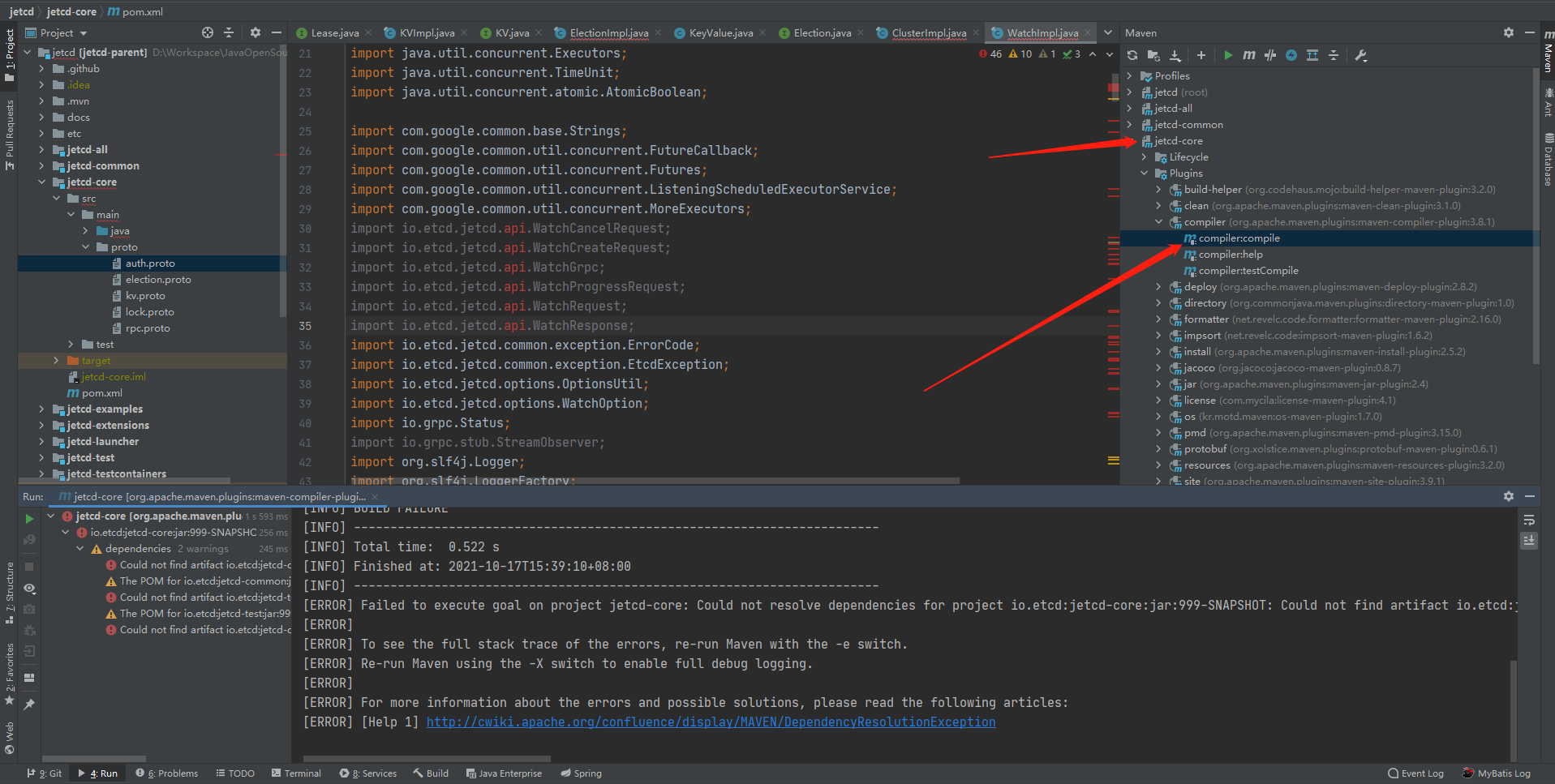 refreshToken failed · Issue #992 · etcd-io/jetcd · GitHub