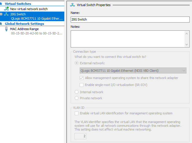 NC Activating Hyper-V switch for SDN (Interface Description Mismatches ...