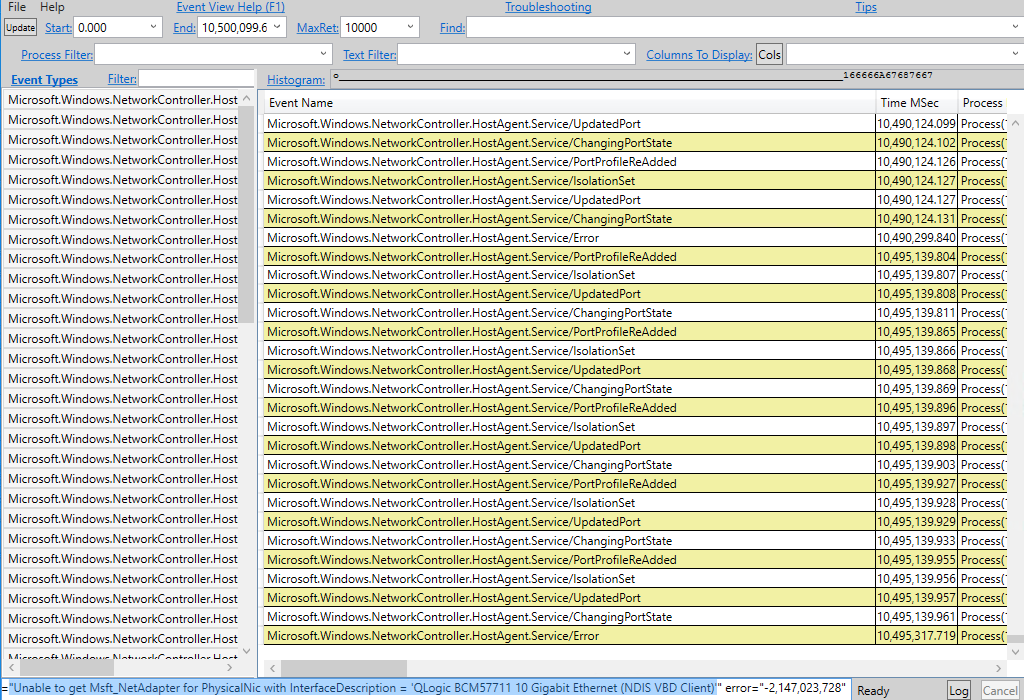 NC Activating Hyper-V switch for SDN (Interface Description Mismatches ...