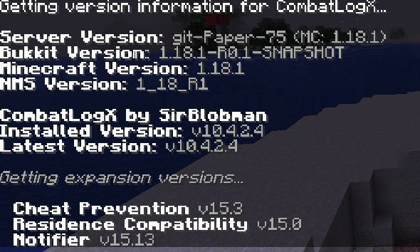 Support for 1.18* · Issue #338 · SirBlobman/CombatLogX · GitHub