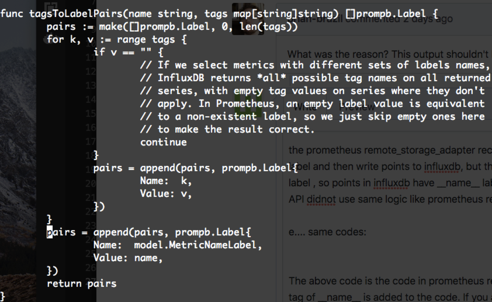 Check For Duplicate Label Names In Remote Read Response · Issue 5731 · Prometheus Prometheus