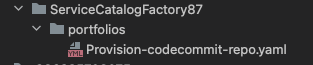 Simple portfolio failed with "Product not found" exception in product deployment stage in ...