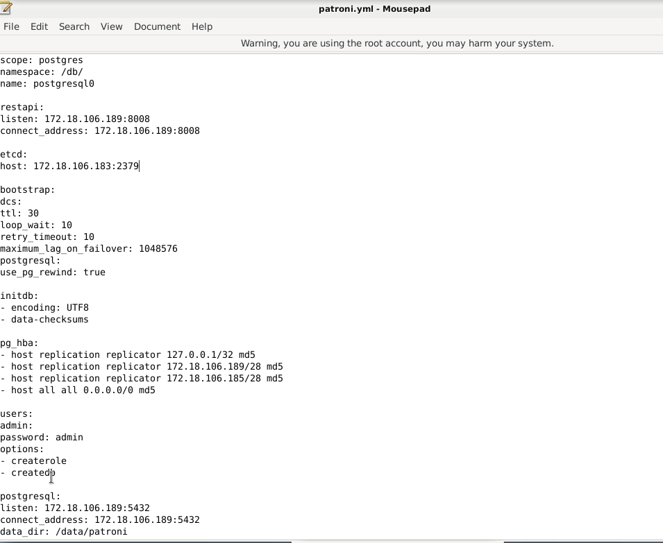 Launch problem patroni · Issue #620 · patroni/patroni · GitHub