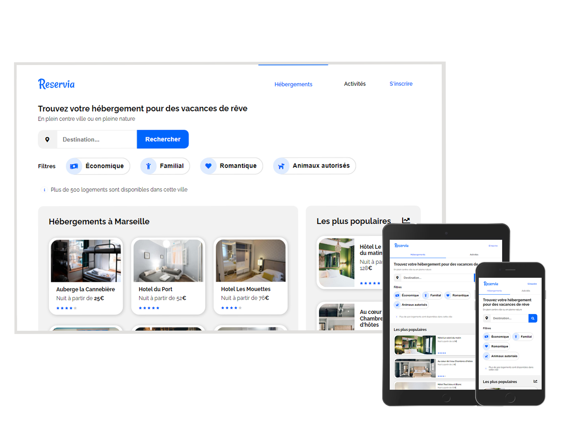 GitHub - diellatseng/Reservia: Reservia : Projet 2 parcours "Développeur web" chez OpenClassroom