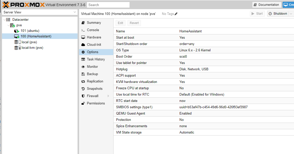 Proxmox Console: Booting Slot A · Issue #2357 · home-assistant/operating-system · GitHub