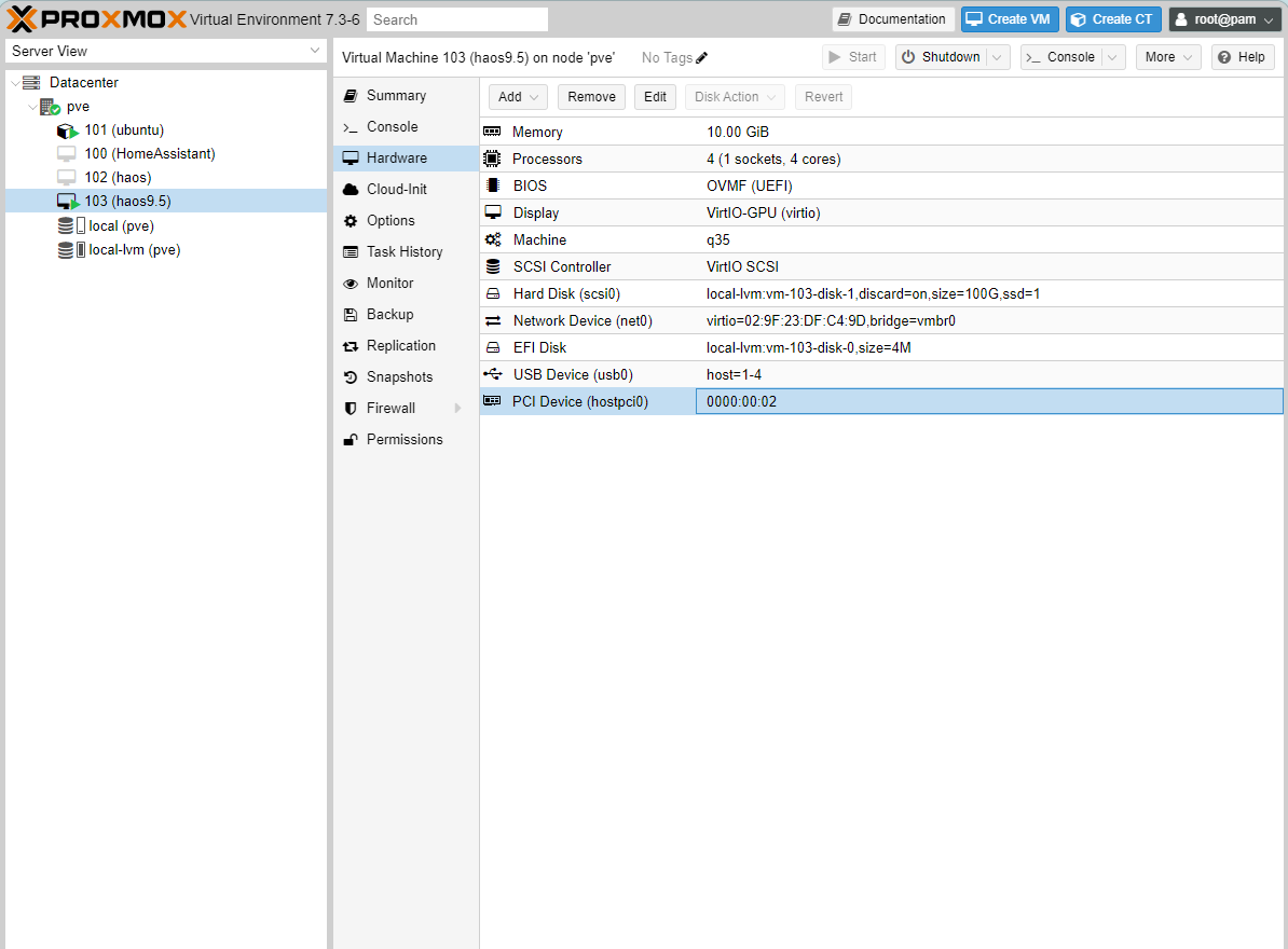Proxmox Console: Booting Slot A · Issue #2357 · home-assistant/operating-system · GitHub