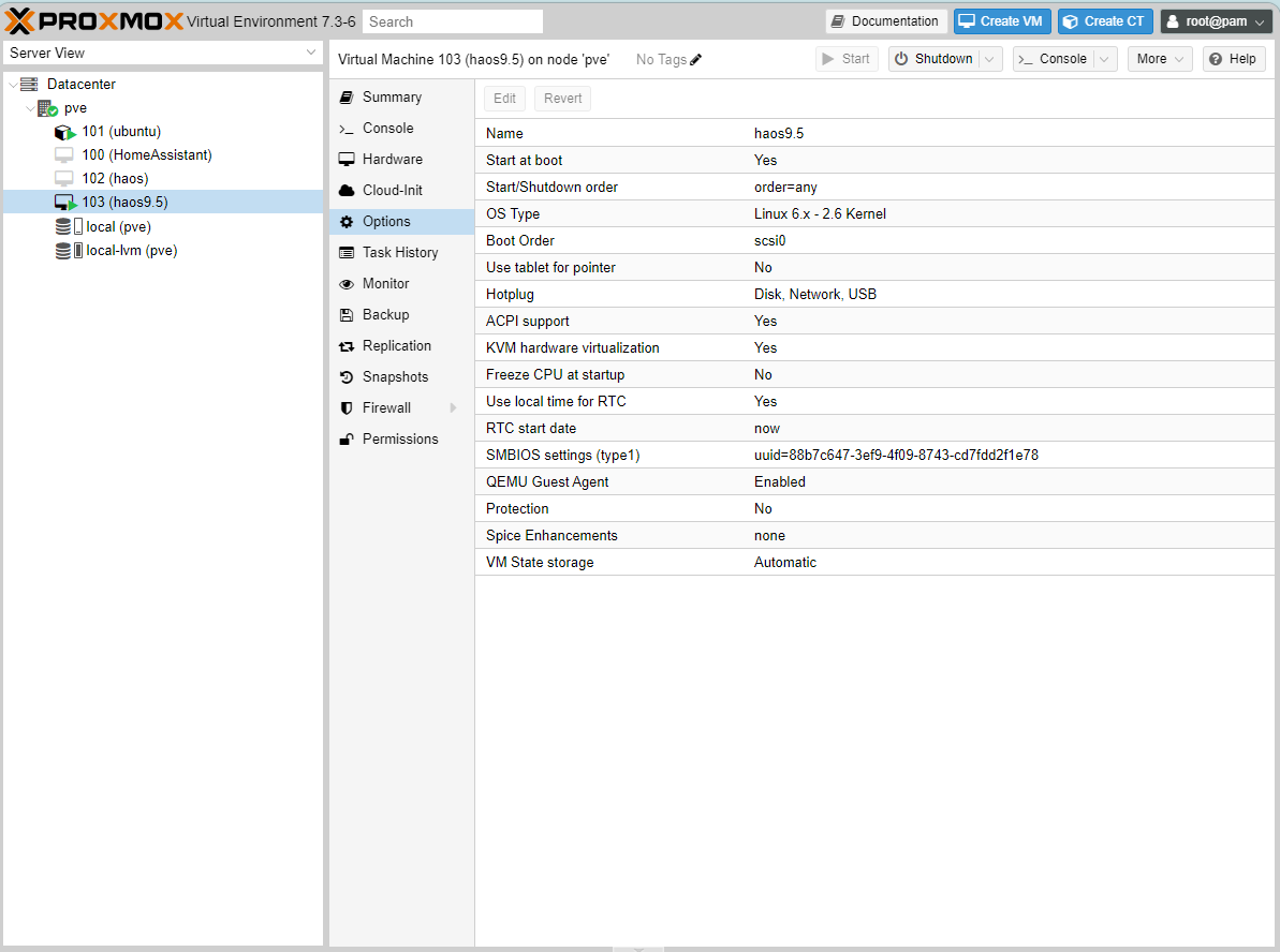 Proxmox Console: Booting Slot A · Issue #2357 · home-assistant/operating-system · GitHub