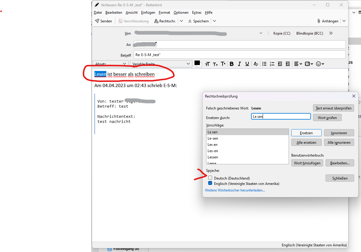 Spell checker marks everything red · Issue #137 · Betterbird/thunderbird-patches · GitHub