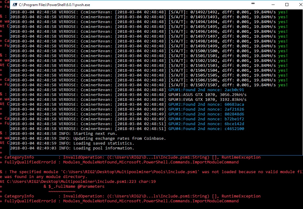 Multipoolminer Freeze · Issue #1370 · MultiPoolMiner/MultiPoolMiner · GitHub