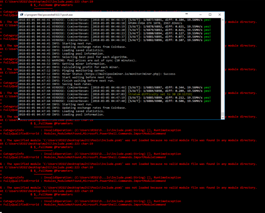 Multipoolminer Freeze · Issue #1370 · MultiPoolMiner/MultiPoolMiner · GitHub