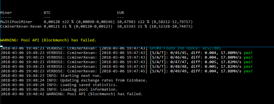 Multipoolminer Freeze · Issue #1370 · MultiPoolMiner/MultiPoolMiner · GitHub