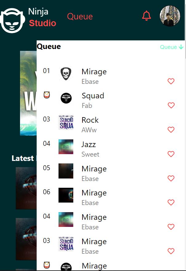 GitHub - dish34/music-player: Music player web design