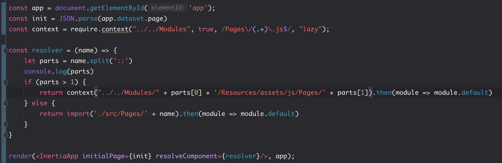 Dynamic Importrequire In Resolvecomponentresolve Function Using Modules · Issue 957