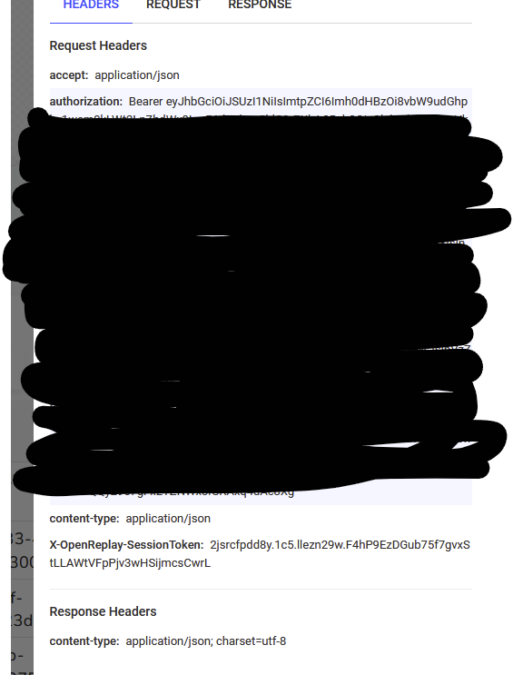 Ky Requests Not Getting Session Token Header · Issue 1446 · Openreplayopenreplay · Github 