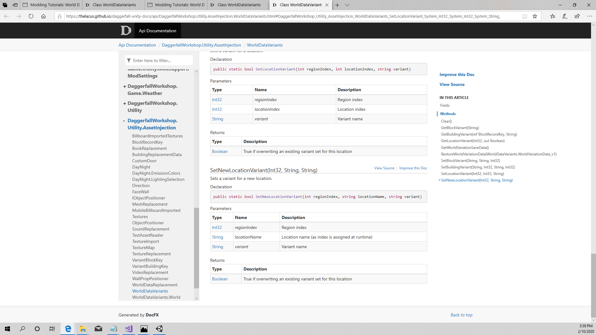 SetLocationVariant links to SetNewLocationVariant at diff res. · Issue #1 · TheLacus/daggerfall ...
