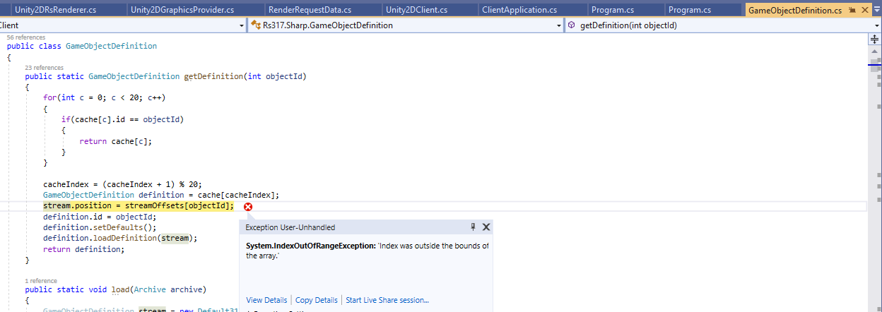 Document Server · Issue #11 · HelloKitty/RS317.Sharp · GitHub