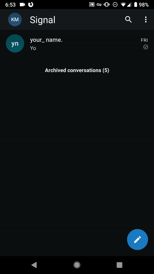 Dark theme archive icon displays on wrong layer (4.30.2) · Issue #8344 · signalapp/Signal ...