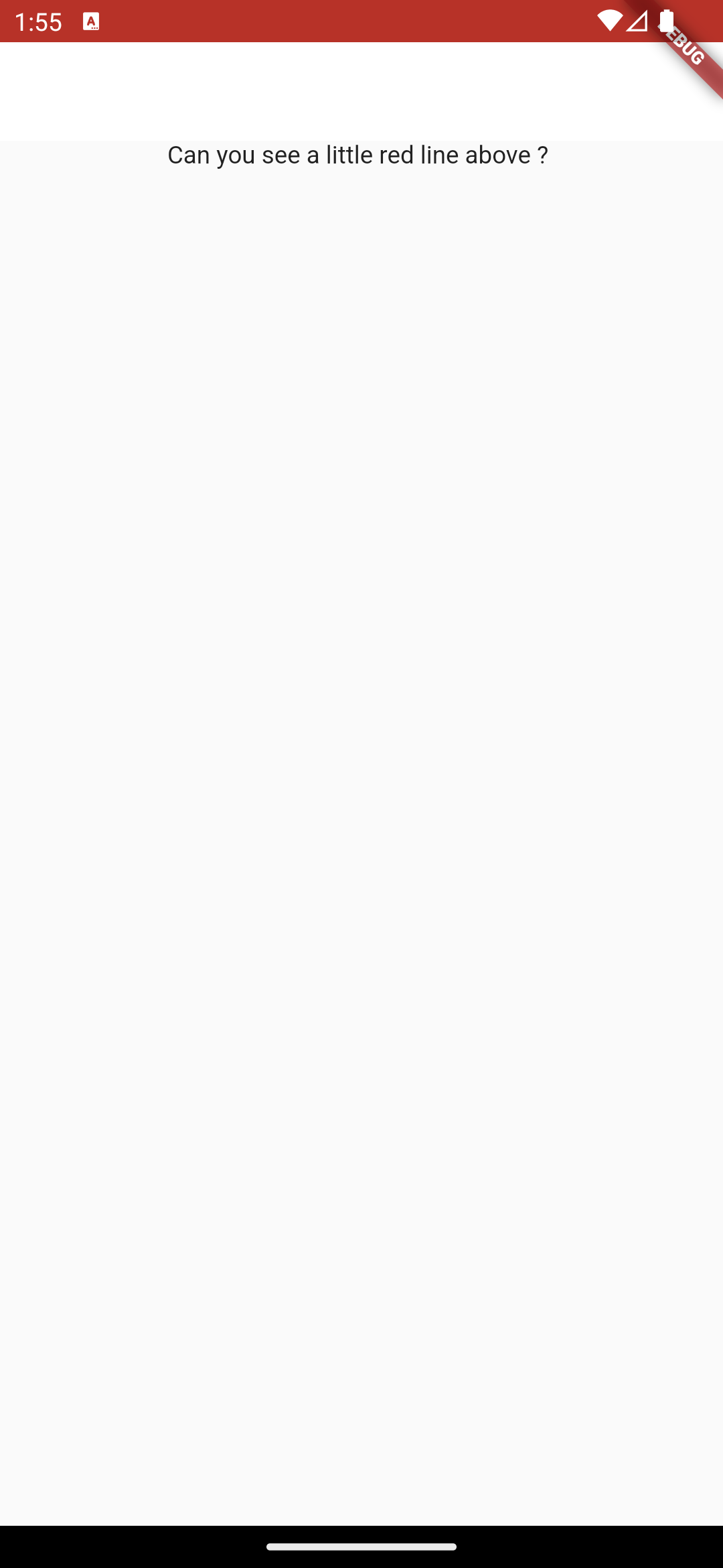 Sliverappbar Backgroundcolor Issue A Bottom Line Is Visible · Issue 121604 · Flutter Flutter