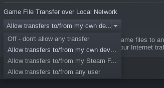 The end of strings in "Game Transfer over Local Network" options isn't ...