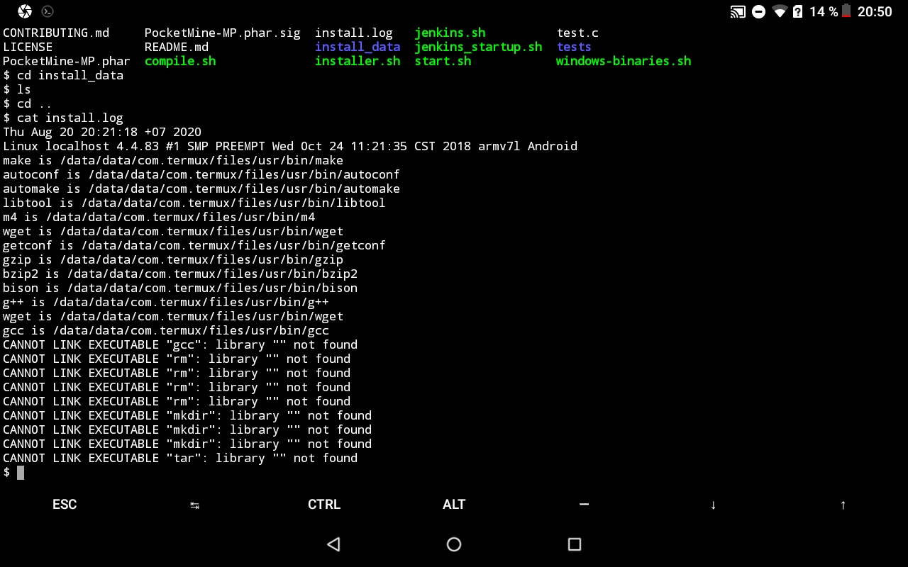 Installation bug · Issue #3783 · pmmp/PocketMine-MP · GitHub
