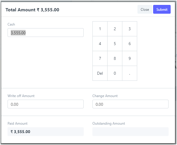 [Bug] Online POS wrong calculation for Paid Amount and Outstanding Amount · Issue #12766 ...