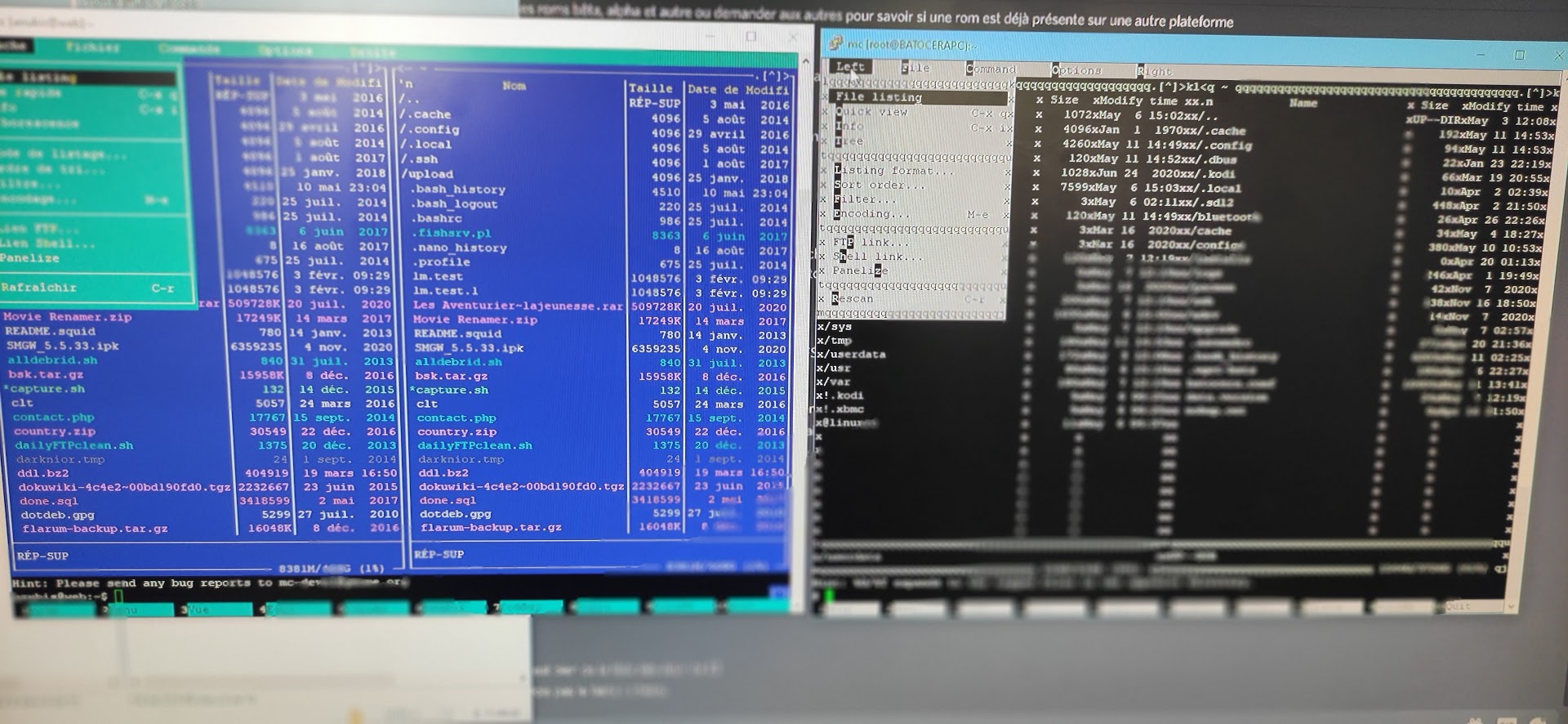 Upgrade shell for MC and HTop · Issue #3887 · batocera-linux/batocera ...
