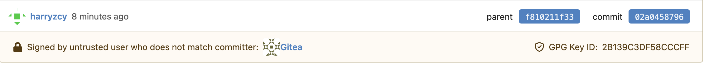 Support dedicated account for GPG signatures · Issue #22328 · go-gitea/gitea · GitHub