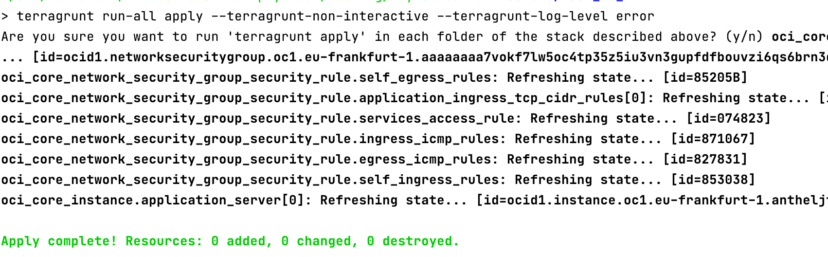 Terragrunt V0282 Shows Prompt In Warn Default And Error Log Level For Non Interractive Run 2556