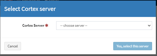 MISP: Cortex module system…No modules found | TheHive: Select Cortex Server · Issue #343 ...