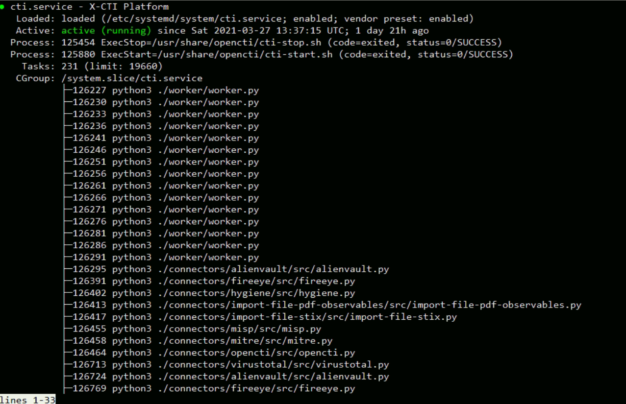 OpenCTI Service not Stable · Issue #1219 · OpenCTI-Platform/opencti · GitHub