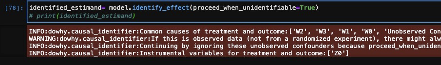 how to remove info/log output in dowhy · Issue #213 · py-why/dowhy · GitHub